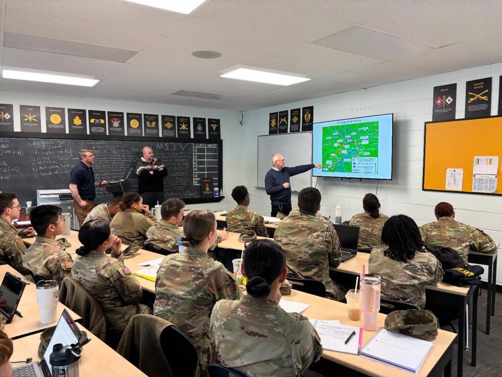 ROTC takes Staff Ride on Battle of Brandywine - Valley Forge Military ...